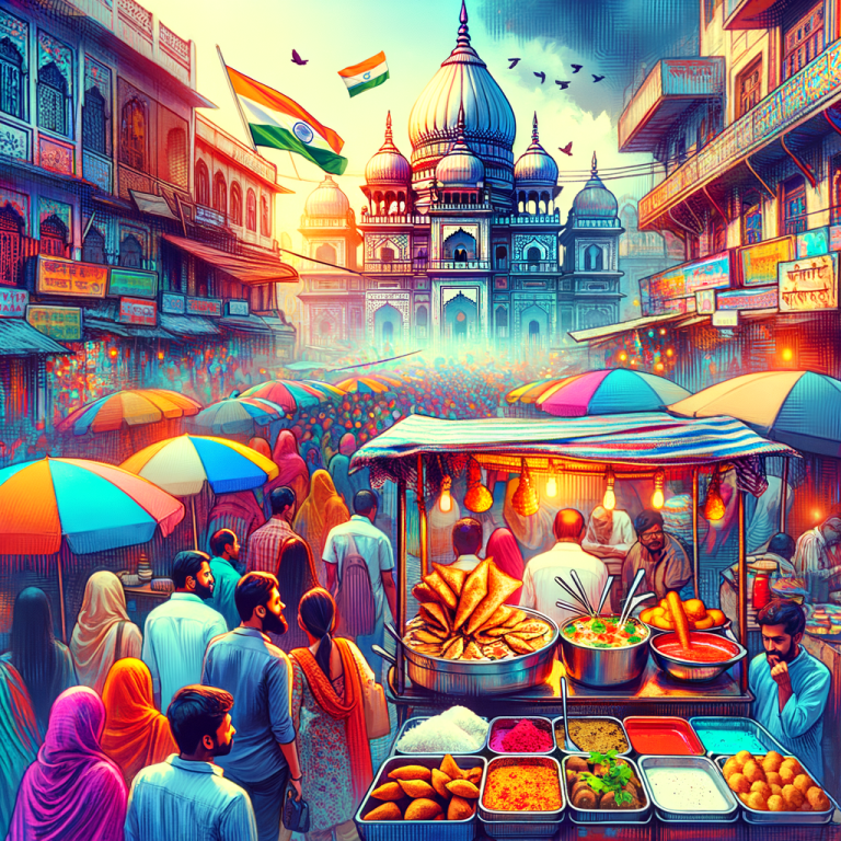 Introduction to India's Vibrant Street Food in India Culture - Street ...